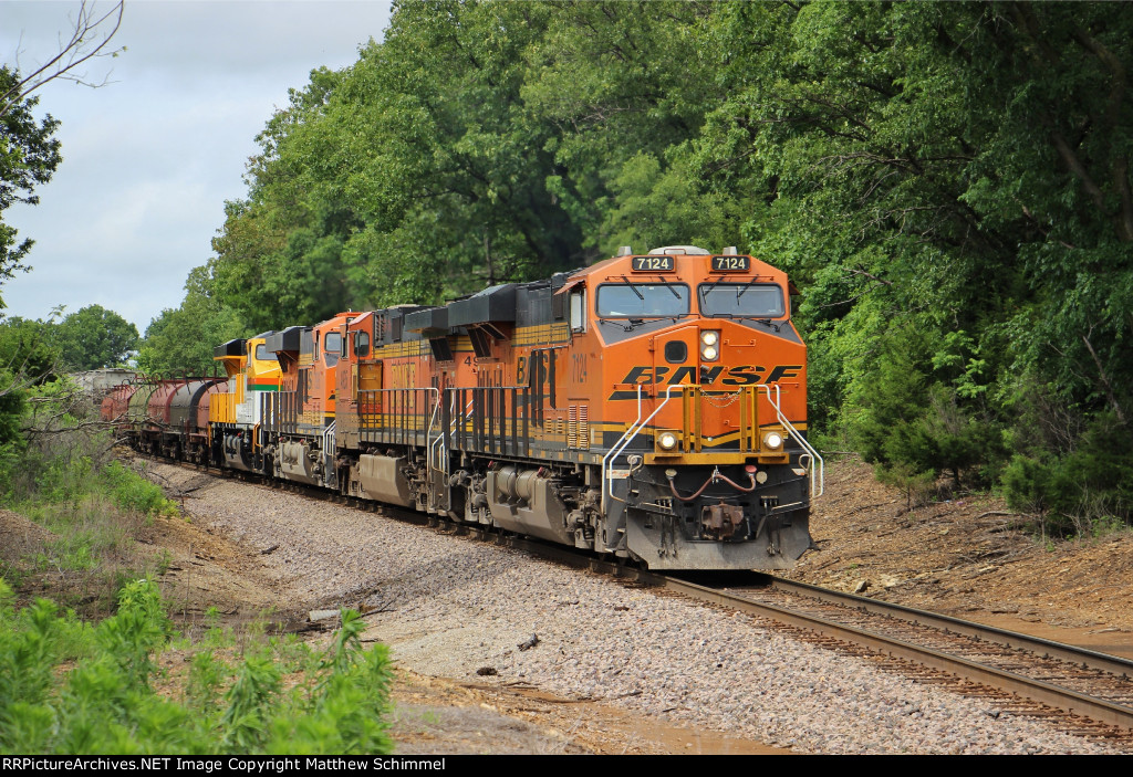 Up The Grade Into St. Clair